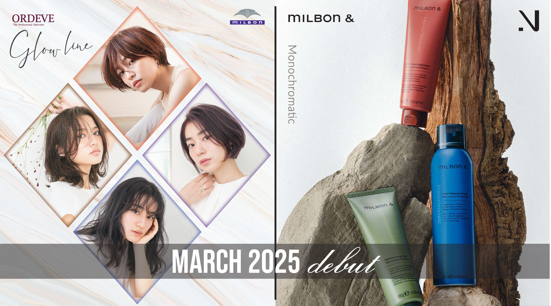 Nekderx - Ordeve Glow Line and Milbon & Monochromatic Launch [KL]