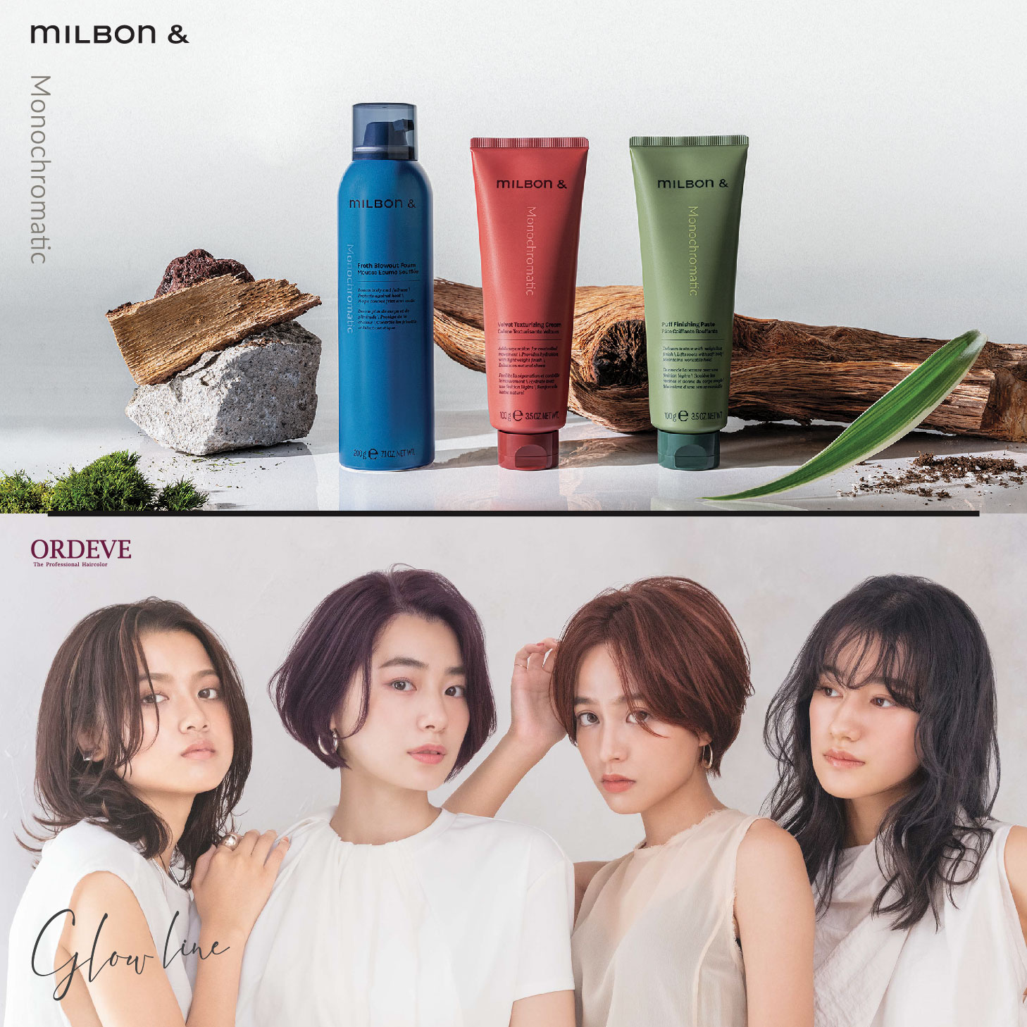 Nekderx - Ordeve Glow Line and Milbon & Monochromatic Launch [JB]